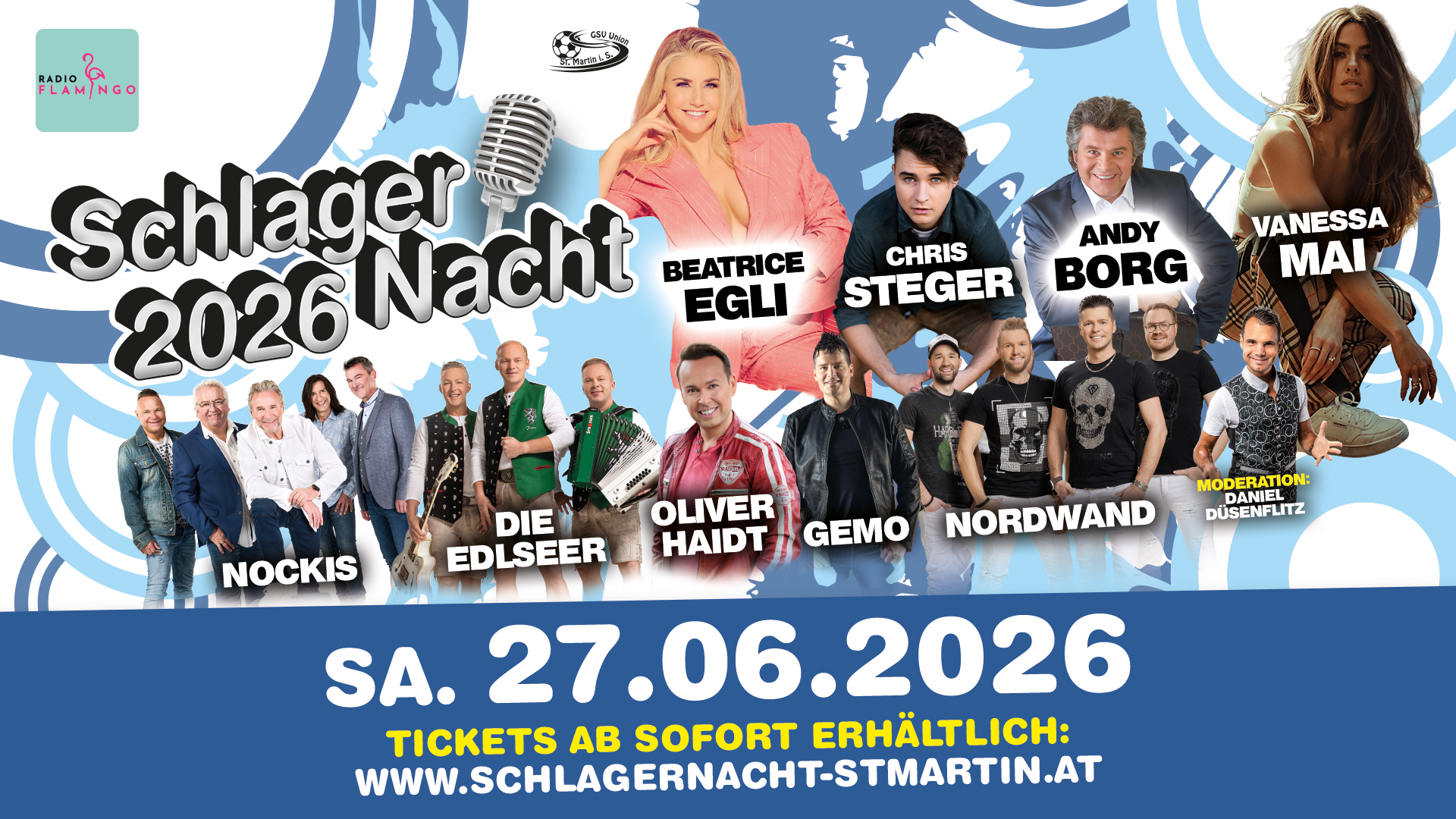 Schlagernacht 2026 – St. Martin im Sulmtal